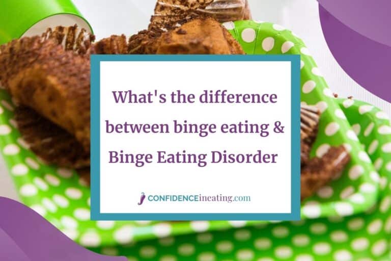 What is the difference between binge eating and binge eating disorder ...