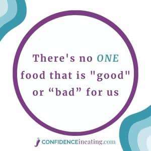 The dietitian’s take on eating no “bad” foods