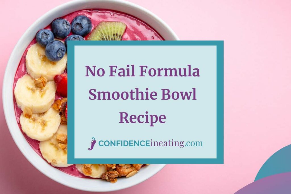 Power packed smoothie bowl recipe almost as good as ice cream